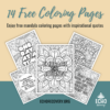 Inspirational Mandala Coloring Pages (14) - Echo Recovery